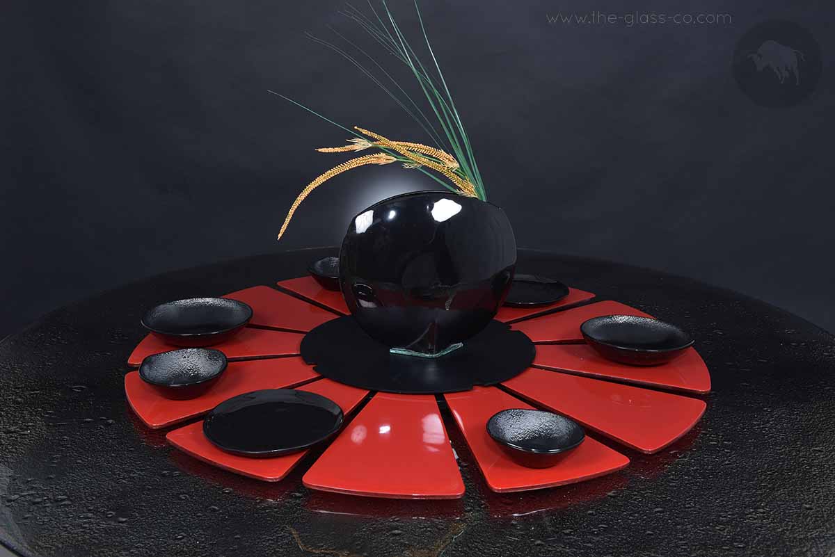 Modern Lazy Susan - MyGlassStudio